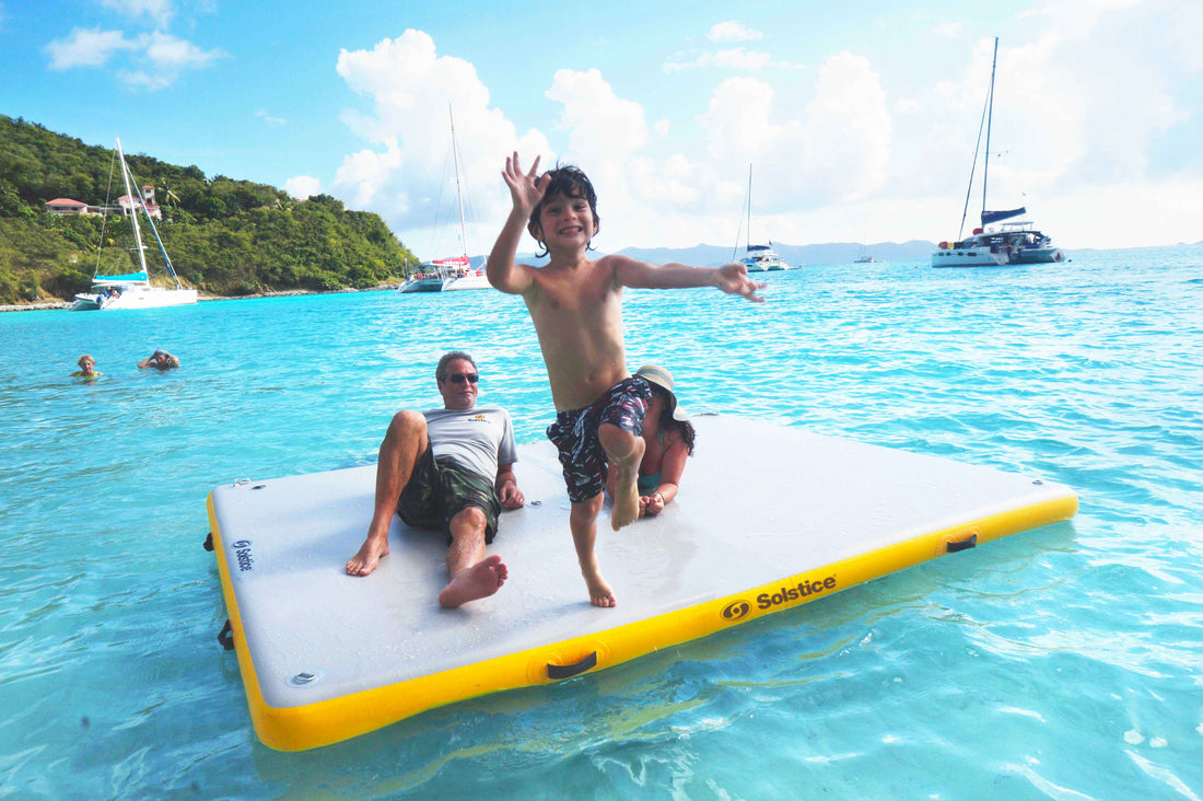 Solstice Watersports Inflatable Pup Planks - Dog Ramps for Boats, Docks ...